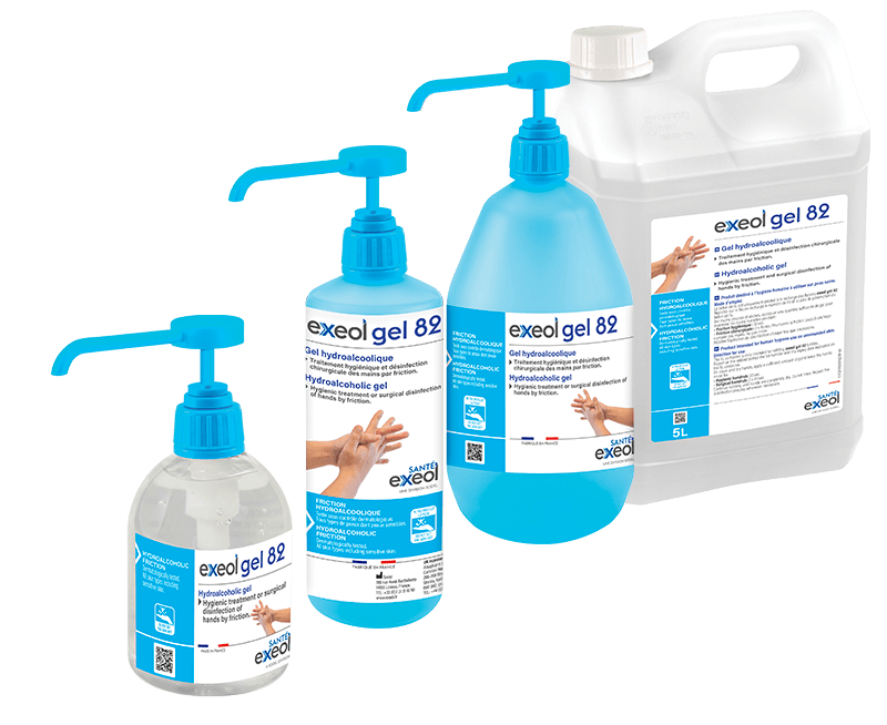 EXEOL GEL 82 conforme à la nouvelle norme EN 17430